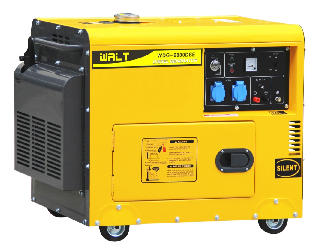 Silent Portable Diesel Generators - Walt Power